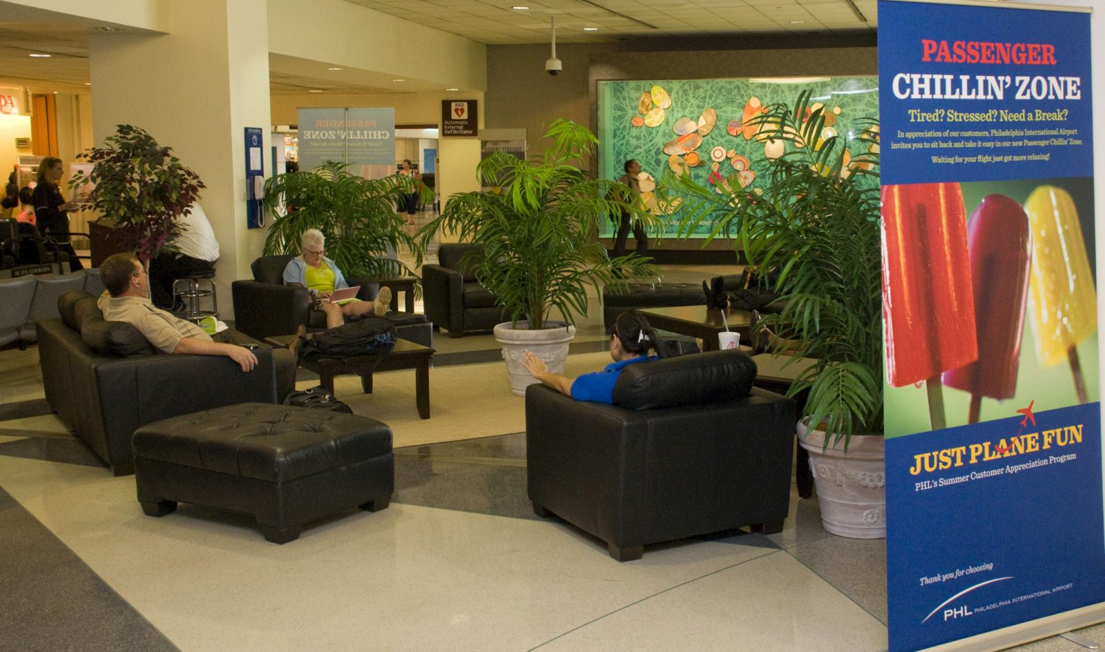 Chillin' Zone at PHL - Stuck at the Airport