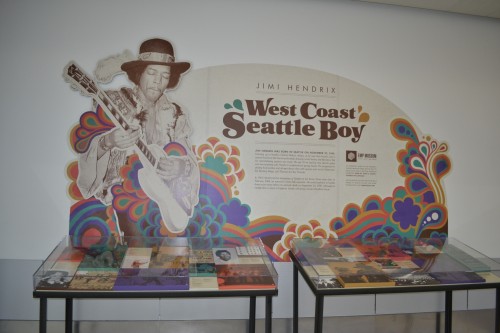 Jimi Hendrix exhibit at Sea-Tac Airport - Stuck at the Airport