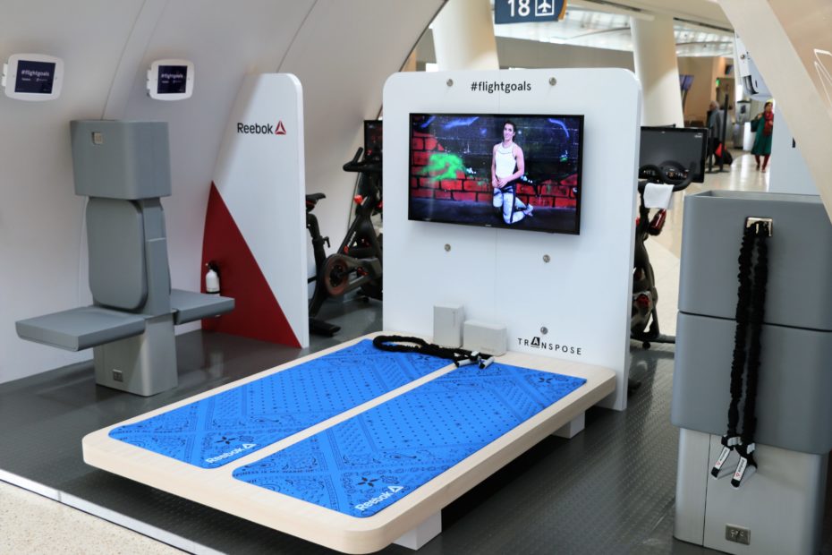 How about a workout - in the gym - on your next flight? - Stuck at the ...