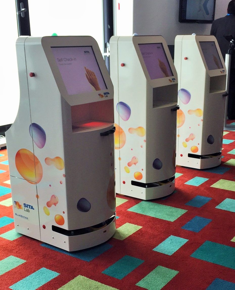 Robotic check-in kiosks & other new tech for airports - Stuck at the ...
