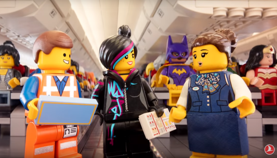 Turkish Airlines has a Lego Airline Safety Video - Stuck at the Airport