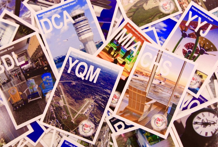 New airport trading cards. Collect them all. - Stuck at the Airport