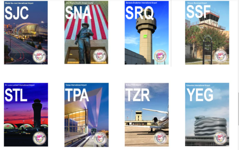 New airport trading cards. Collect them all. - Stuck at the Airport