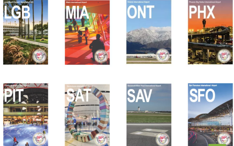 New airport trading cards. Collect them all. - Stuck at the Airport