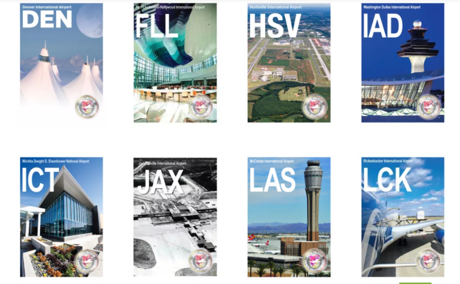 New airport trading cards. Collect them all. - Stuck at the Airport