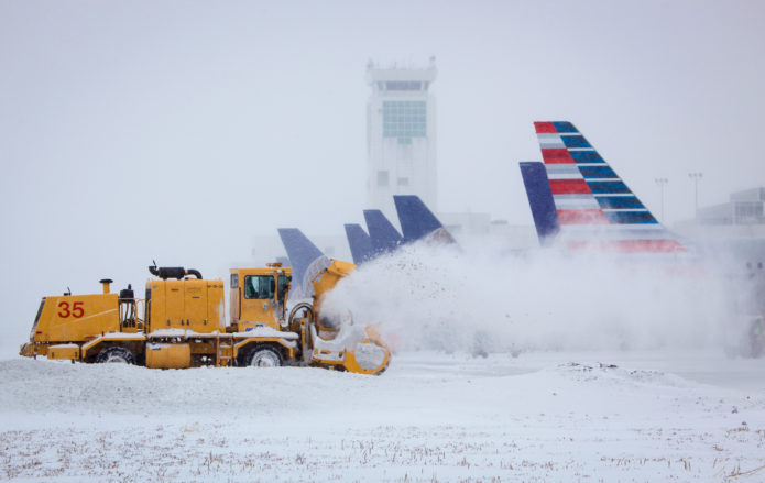 Airports, airlines, travelers brace for winter weather - Stuck at the ...