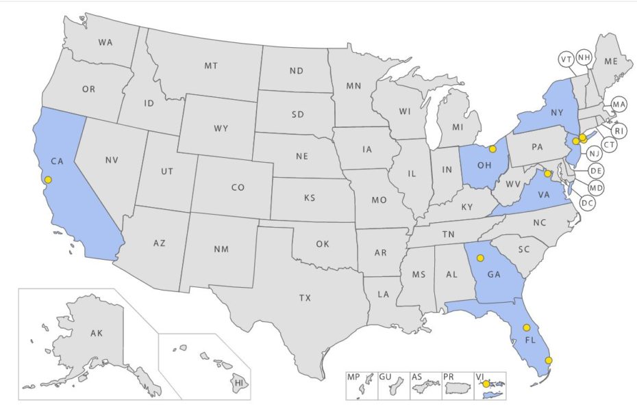 TSA maps its COVID-19 cases - Stuck at the Airport