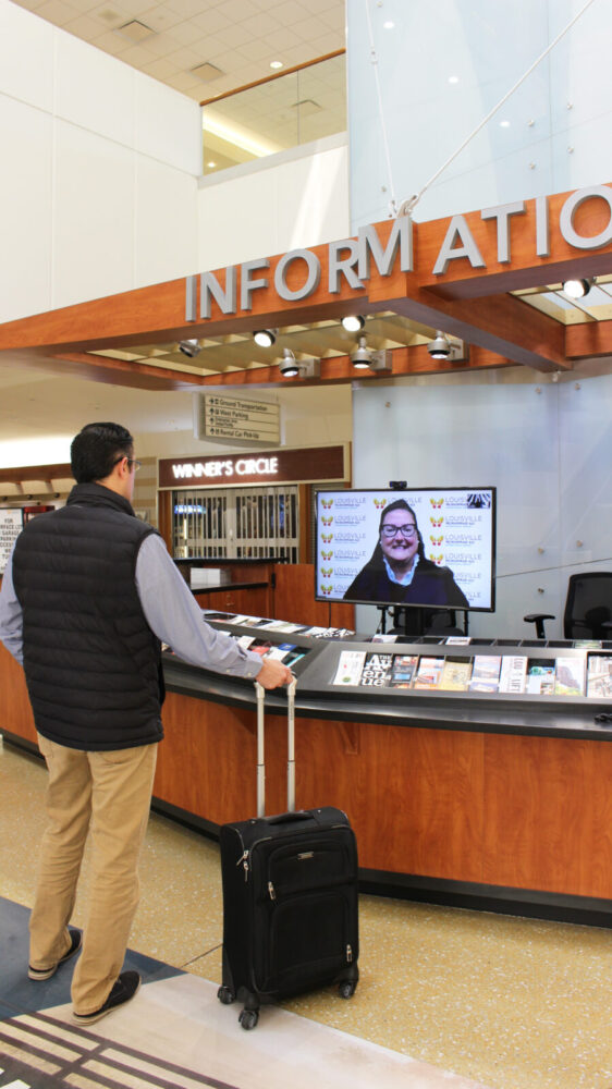 Now the airport info booths are going virtual - Stuck at the Airport