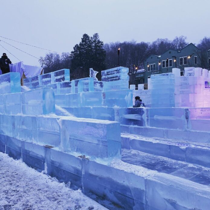 Places We'd Go: Ice Maze in Stillwater, MN - Stuck at the Airport