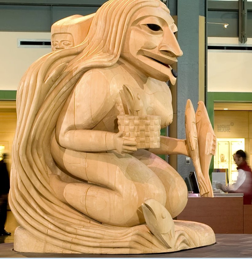 First Nations Welcome Determine lands at Vancouver Int'l Airport - Trip ...