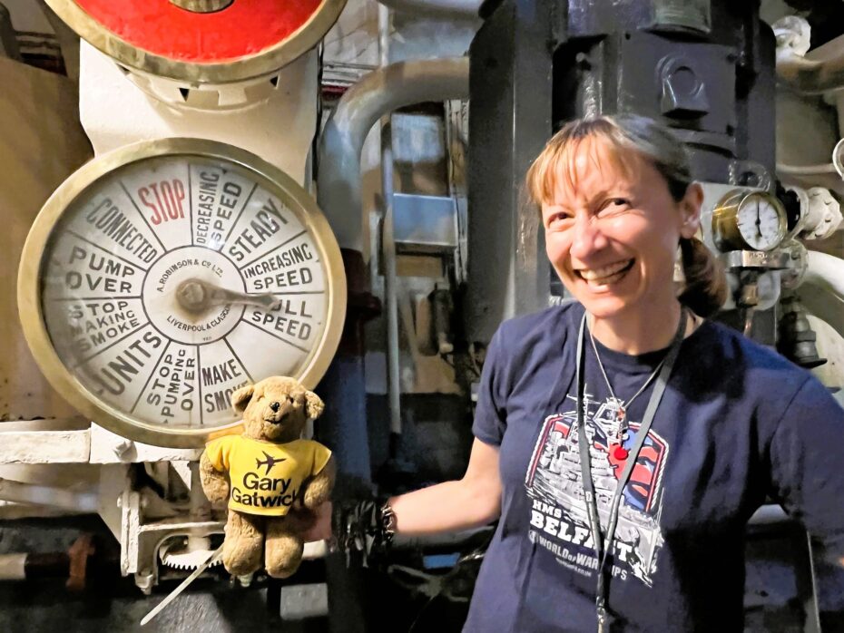 We're on a boat: London's HMS Belfast - Stuck at the Airport