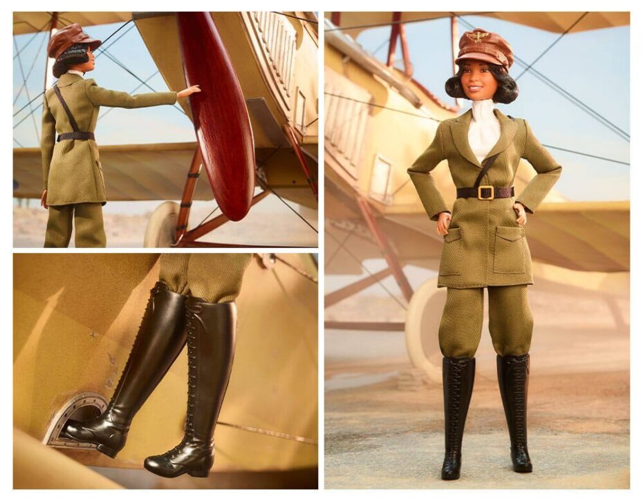 Bessie Coleman honored with Barbie 'Inspiring Women Series' Doll ...