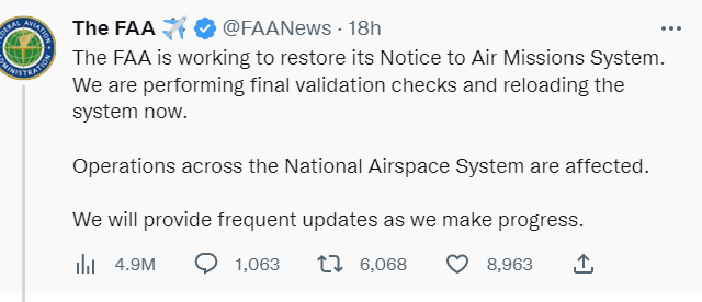 FAA Outage Causes Flight Delays & Disruption - Stuck at the Airport