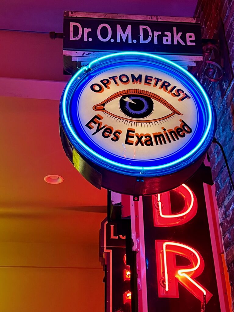 Snaps from the National Neon Sign Museum - Stuck at the Airport