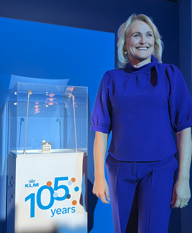 KLM unveils its 105th Delft Blue miniature house - Stuck at the Airport