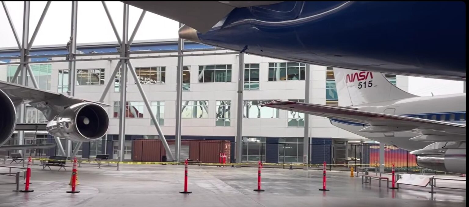 A rare glimpse of Wonder Woman's invisible plane - Stuck at the Airport